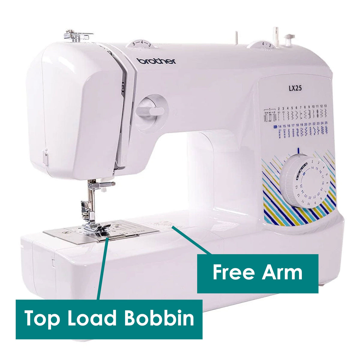 Brother LX25 | 25 Built-in Stitches | Buy & Read Reviews