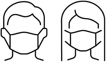 Buy Creative Grids Non slip: Face Mask Template 3 Sizes in 1