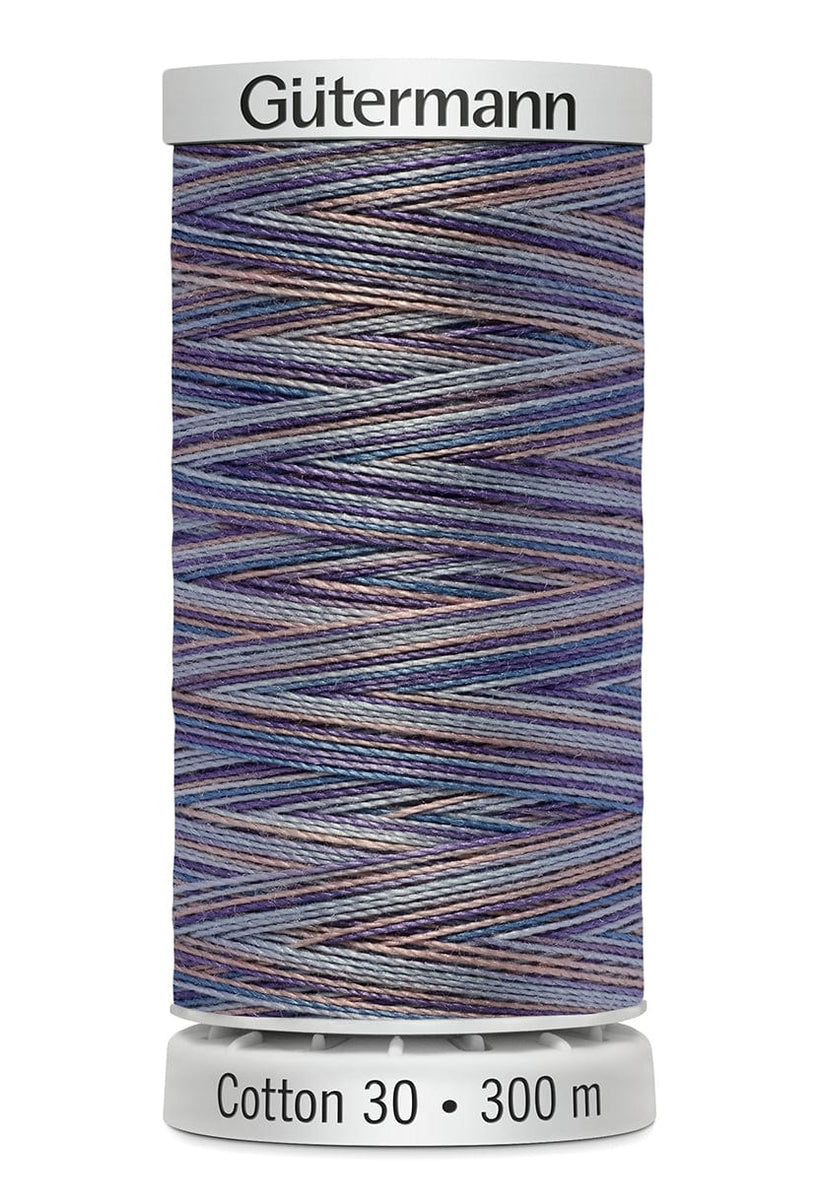 Gutermann Cotton 30 Variegated Pink/Purple Thread