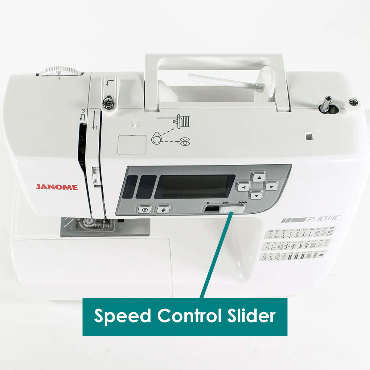 Janome 230DC | 30 Built-in Stitches | Buy & Read Reviews