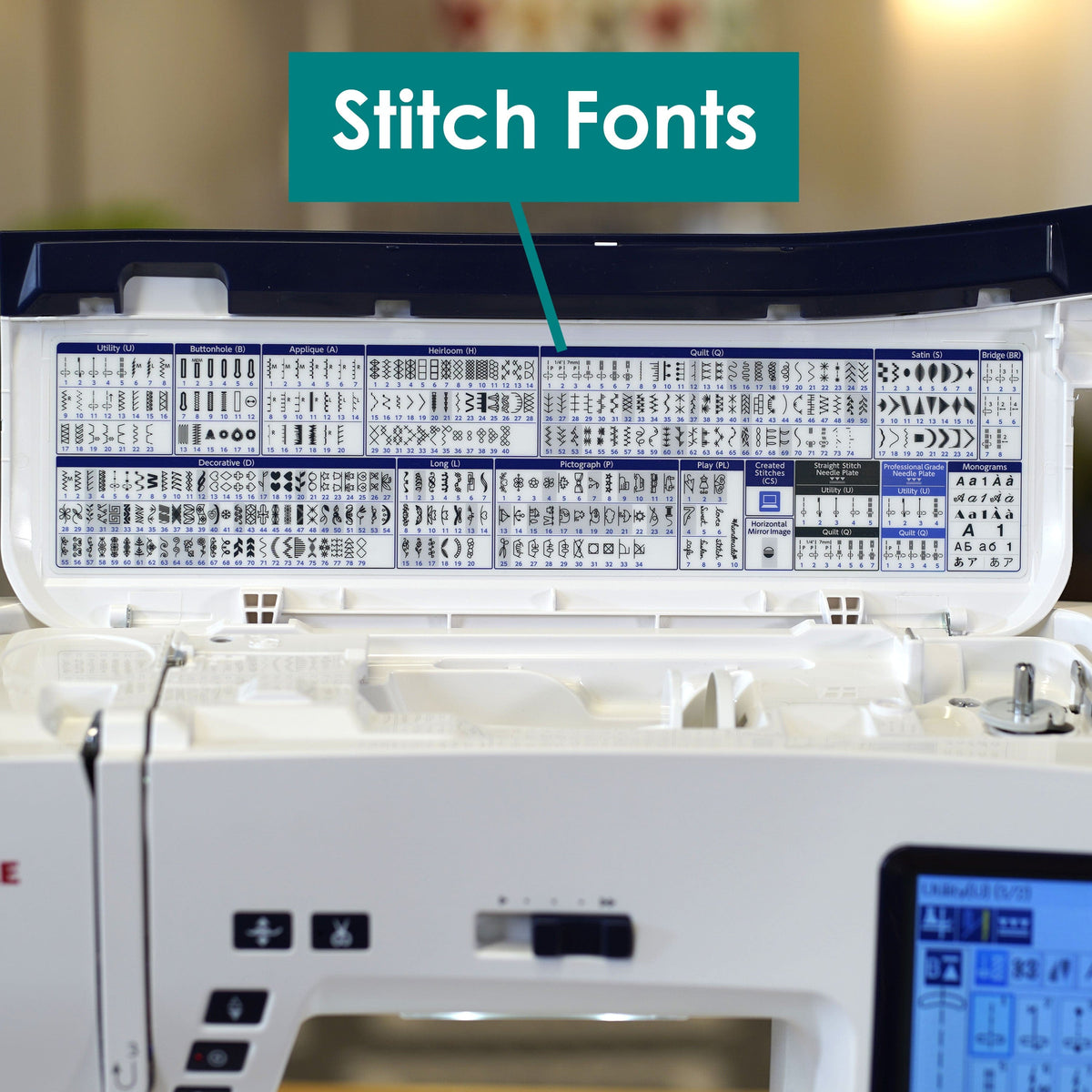 Janome Atelier 7 | 350 Built-in Stitches | Powerful & Precise