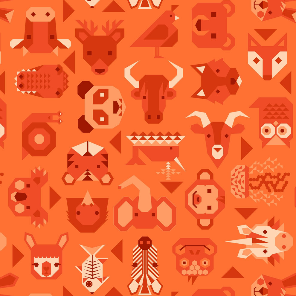 Lewis & Irene Animal Alphabet Fabric Collection | Children’s Quilting ...