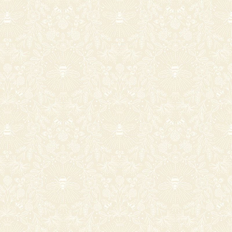 Lewis And Irene Extra Wide 108 Inch Bumbleberries Cream W3 | Fabric ...