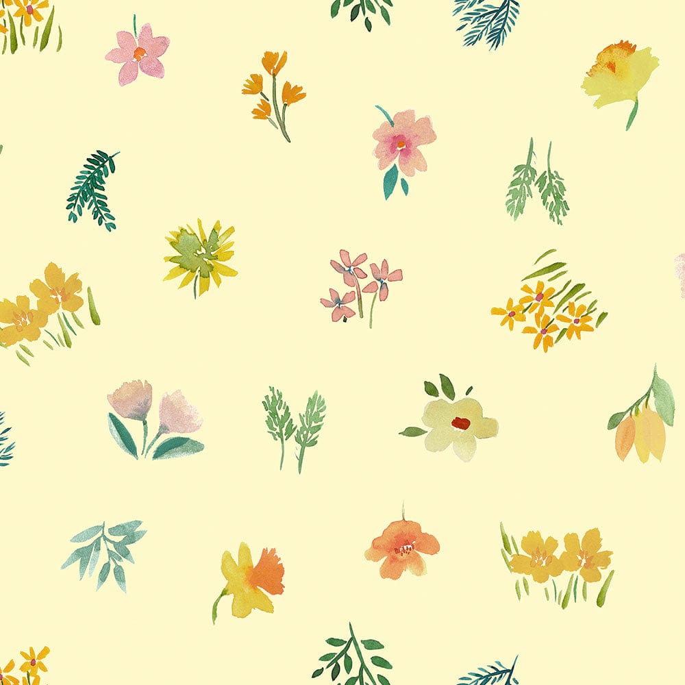 Lewis and Irene Bluebellgray Flowers | Fabric