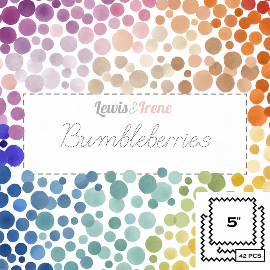 Lewis & Irene Bumbleberries 5" Charm Pack | 42 Squares