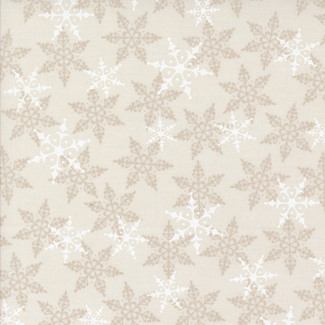 Moda Winter Friends Falling Snow Snowy White 108 Inch Wide 108030 11