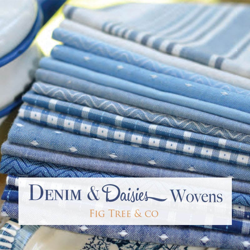 Moda Denim and Daisies Wovens | Fabric