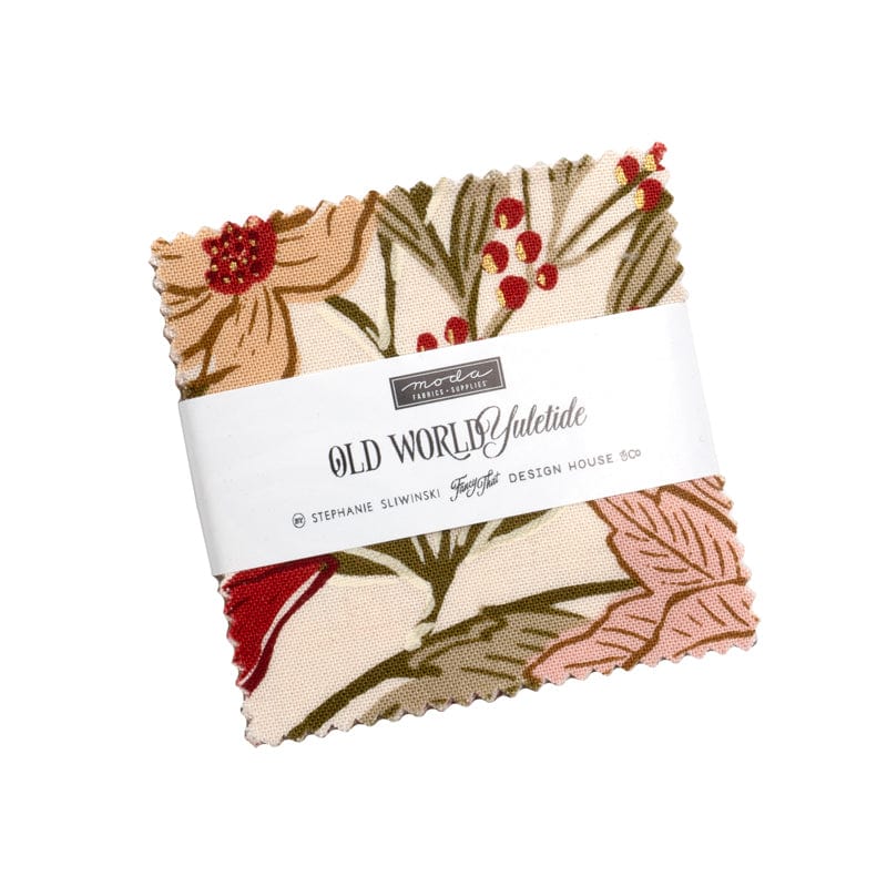 Moda Old World Yuletide Mini Charm