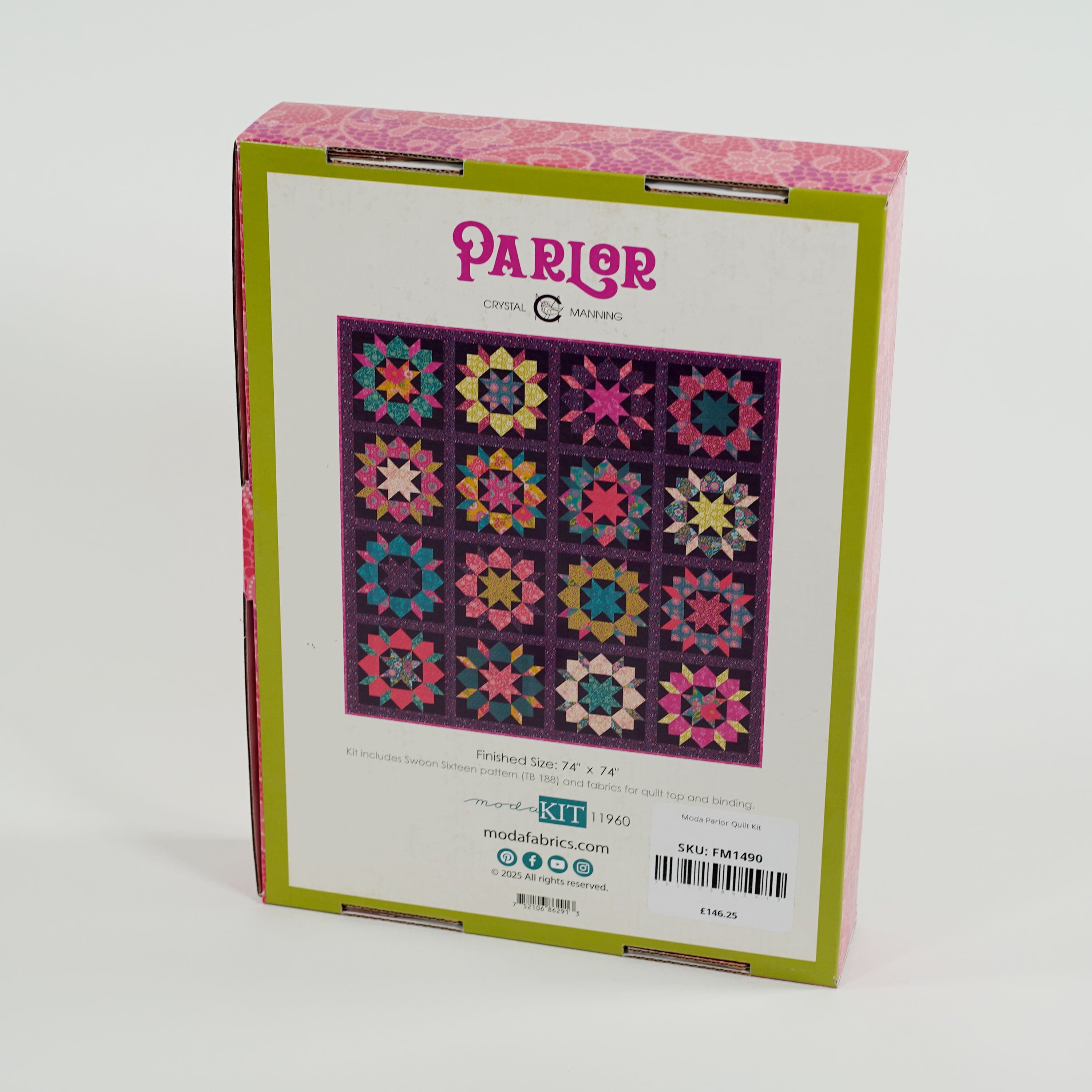 Moda Parlor Quilt Kit