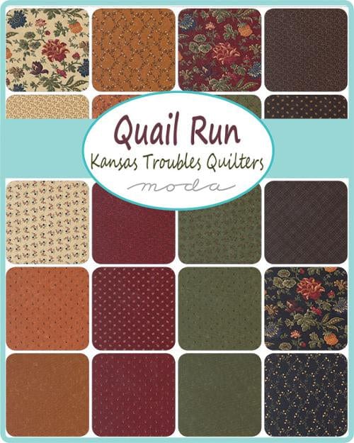 Moda Quail Run Fat Quarter Bundle 40 Pieces