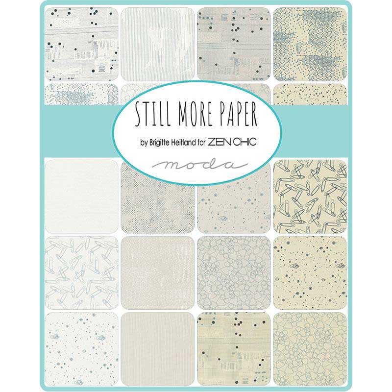 Moda Still More Paper Layer Cake 1870LC | Fabric Pre Cuts