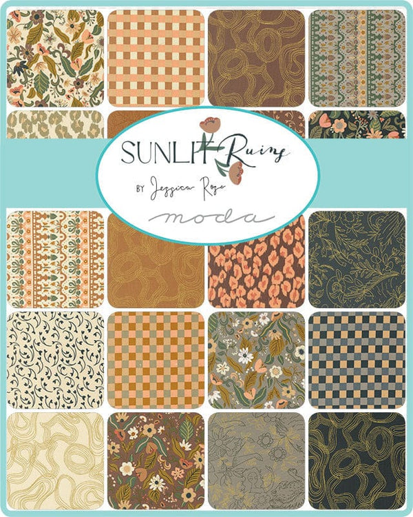 Moda Sunlit Ruins Jelly Roll | Quilting Strips