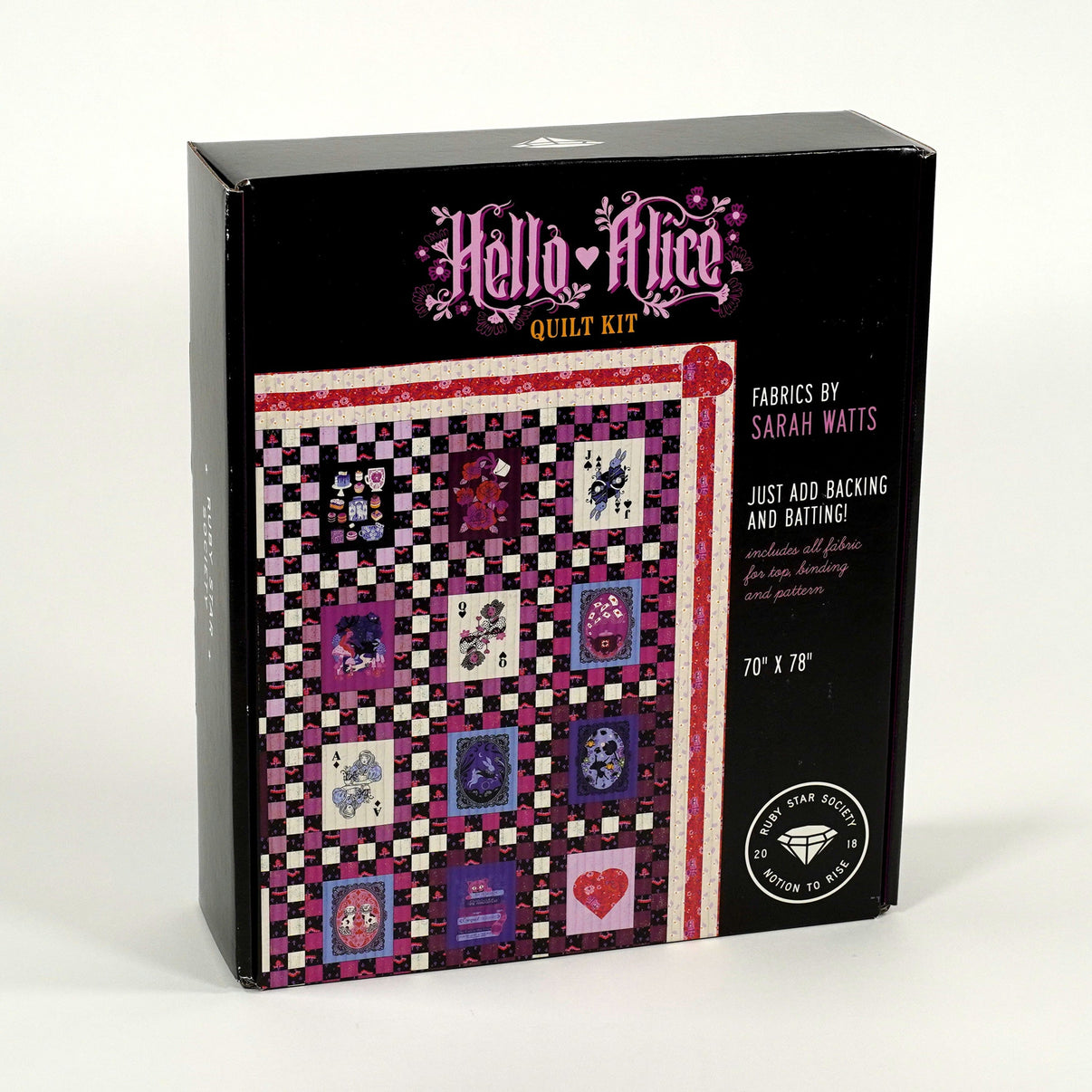Ruby Star Hello Alice Quilt Kit