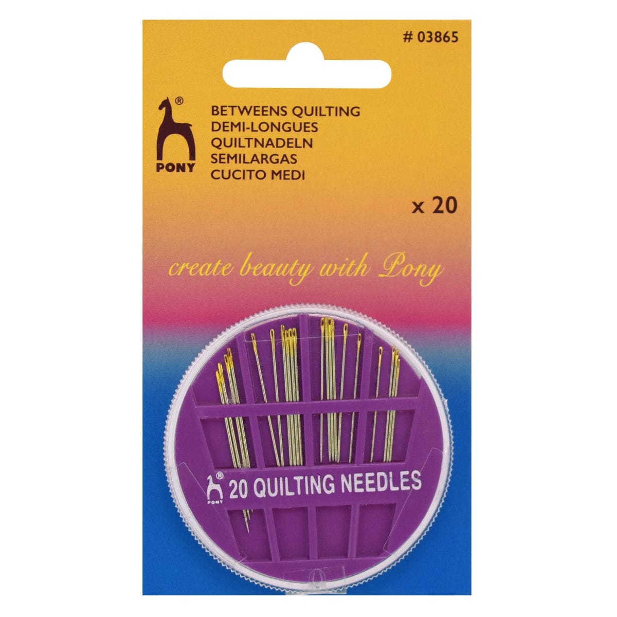 Buy Hand Sewing Needles: Betweens: Gold Eye: Compact