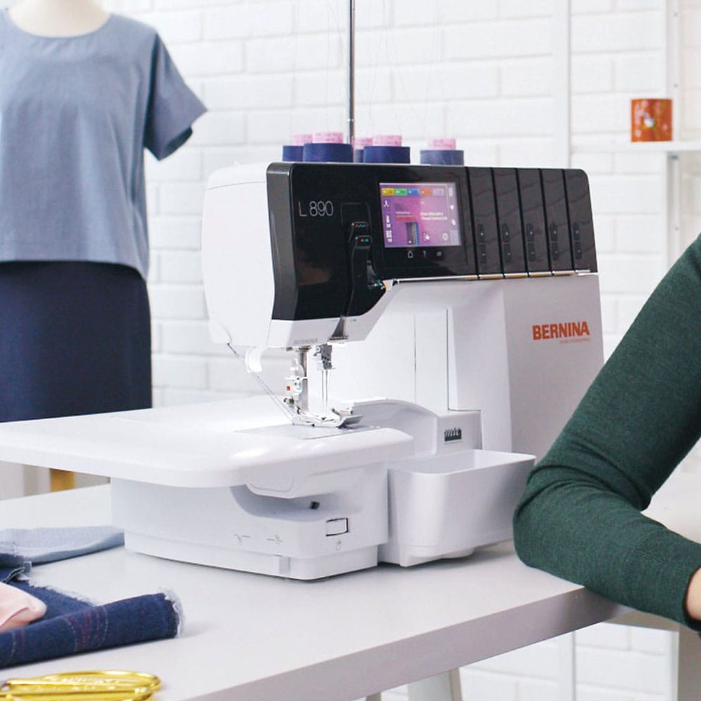 Bernina L890 Overlocker & Coverstitch Machine | The Sewing Studio