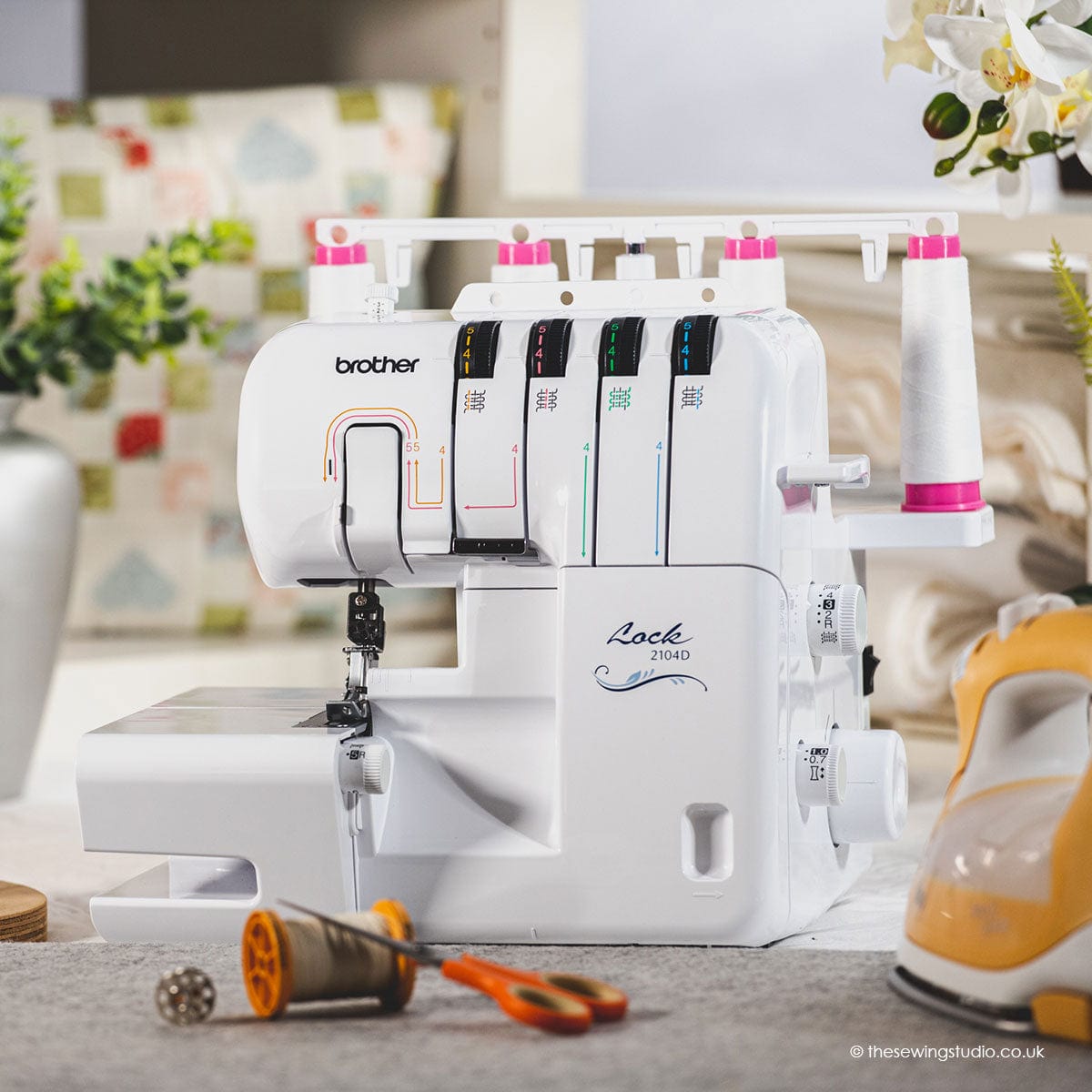 Brother 2104D Overlocker Machine | The Sewing Studio
