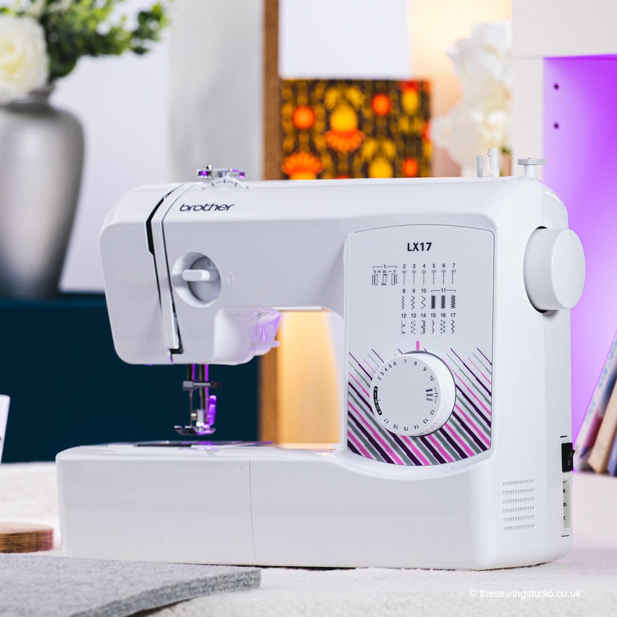Brother LX17 Sewing Machine | 17 Built-in Stitches | The Sewing Studio