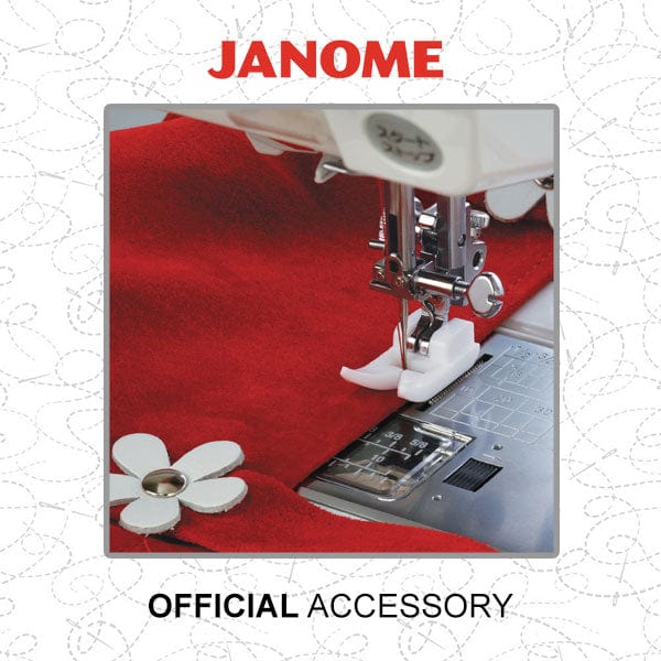 Janome Ultra Guide Teflon Foot 200141000 | Non‑Stick Foot for Leather ...