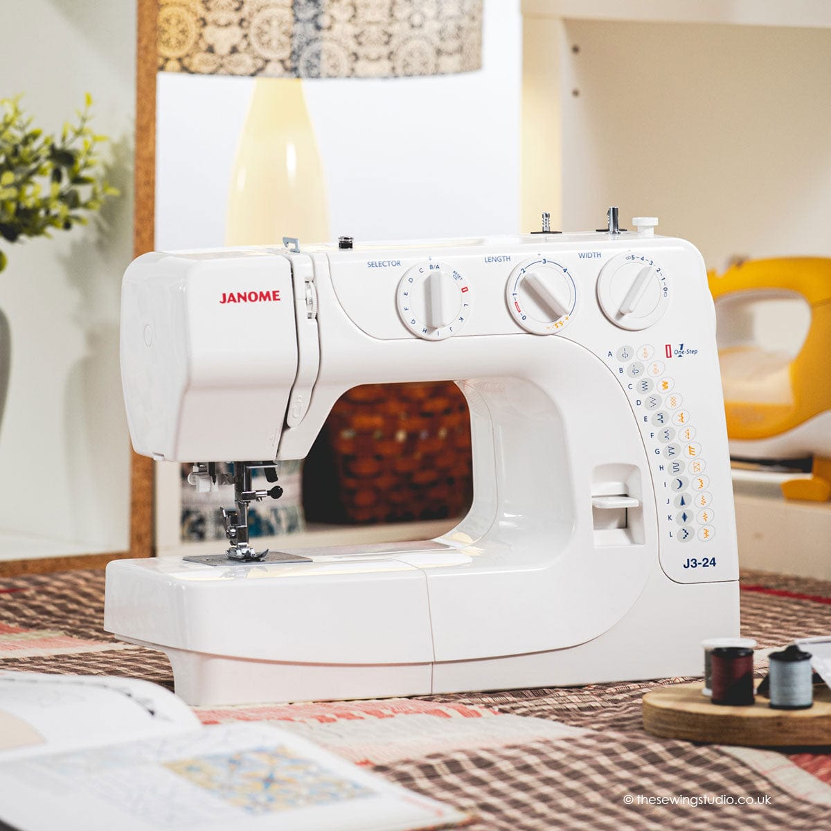 Janome J3-24 Sewing Machine | 25 Built-in Stitches | The Sewing Studio