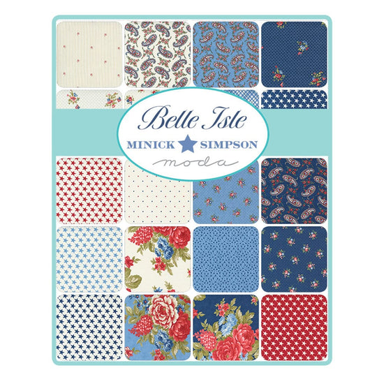 Moda Belle Isle Fat Quarter Bundle | Fabric Pre Cuts